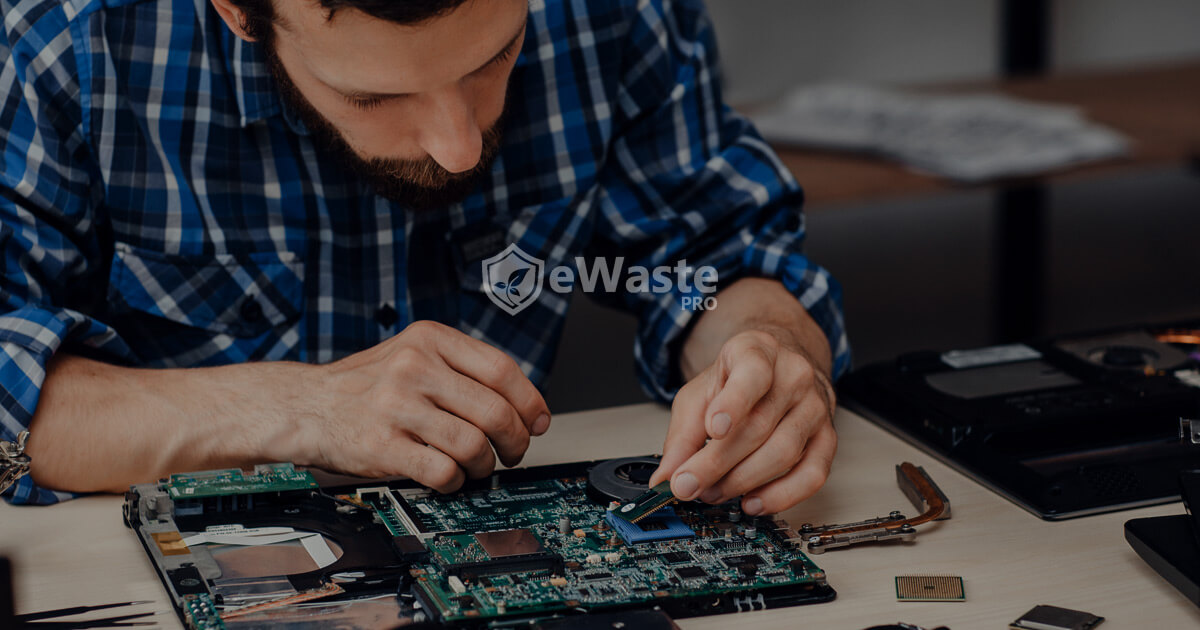 IT refurbishment services by eWaste Pro